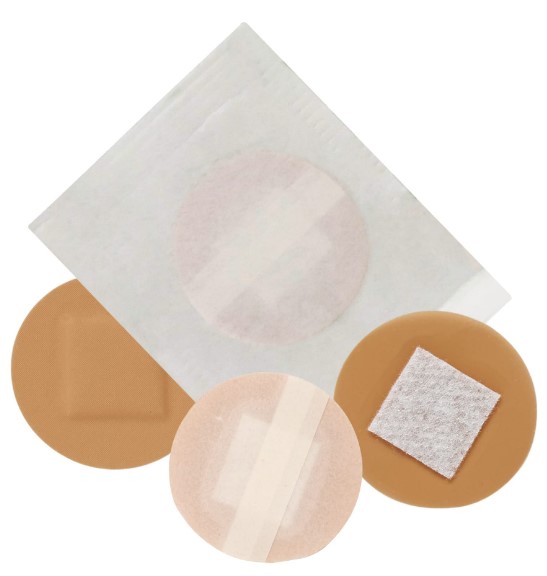 Round Sterile Adhesive Bandages (1000 pcs) - MEGALAB